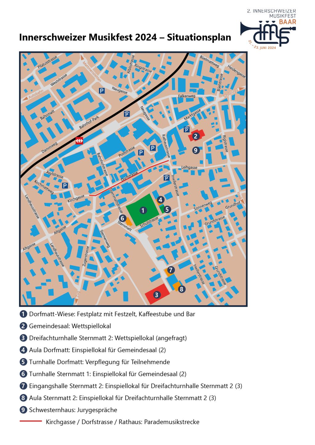 Aktuell | Innerschweizer Musikfest 2024, Baar